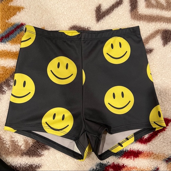 Shorts | Smiley Print Shorts | Poshmark